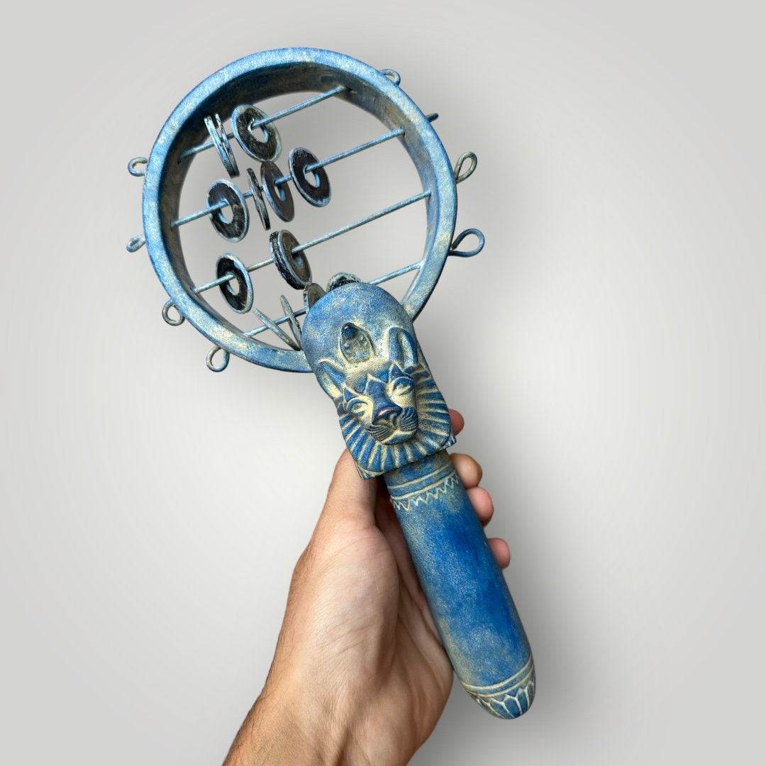 Gorgeous Sistrum of Goddess Sekhmet Musical Instrument Great Sound ...