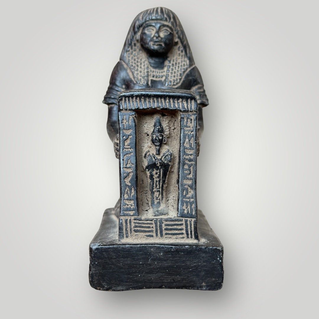 Tiye Seated Statue Egyptian Goddess Sculpture Goddess Museum Replica ...