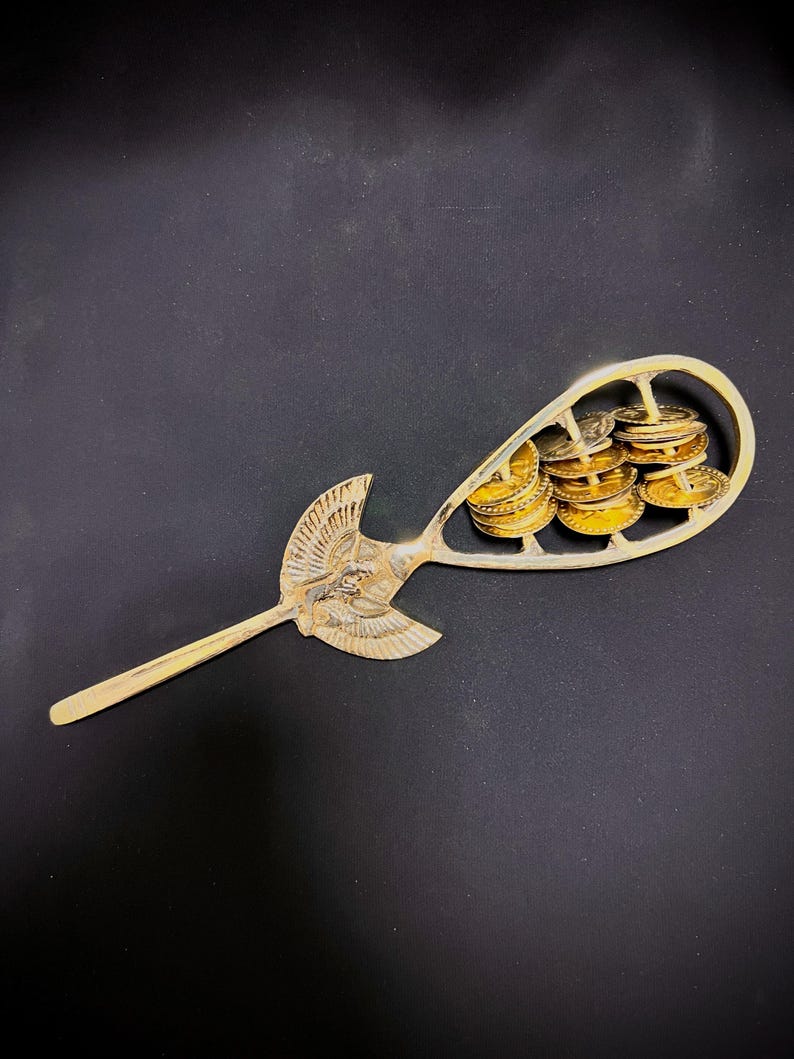 Golden Isis Sistrum of Divine Protection Made in Egypt - Etsy