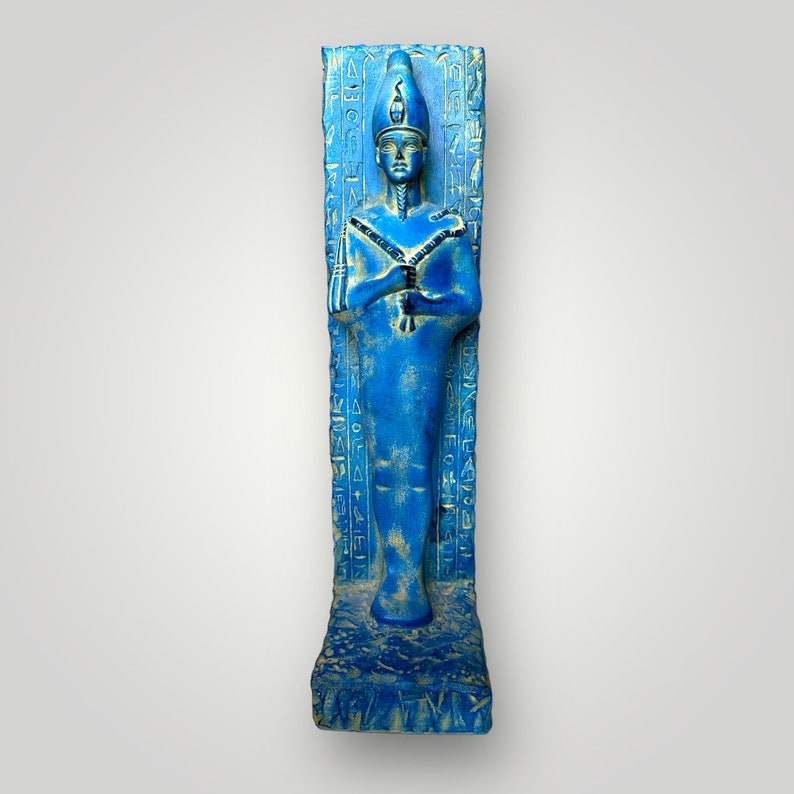 Reborn Osiris Statue Large Relief Heavy Stone Pharaonic Sculpture With ...