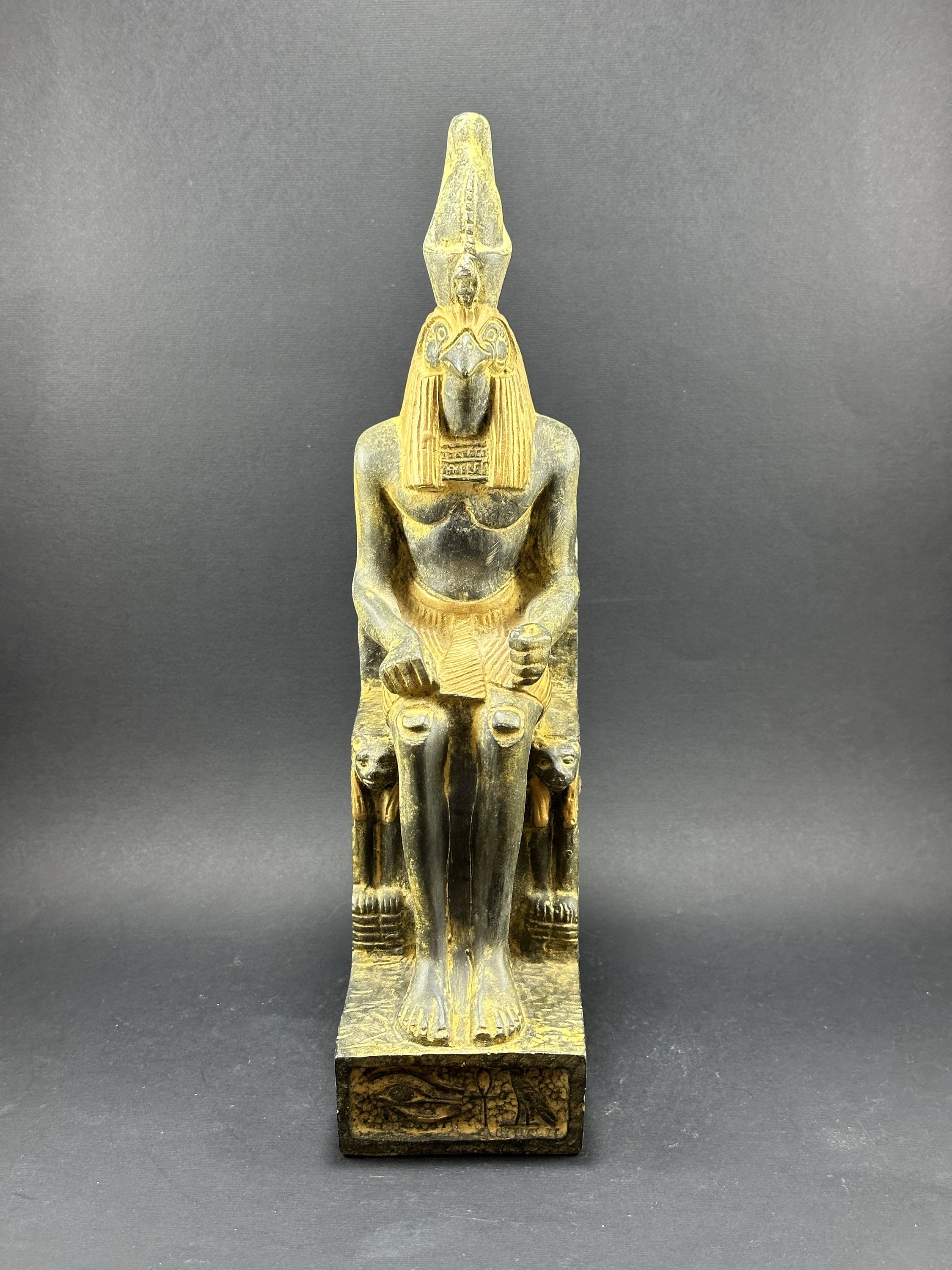 Statue Horus Falcon Headed God of Sky Standing Unique Art - Etsy