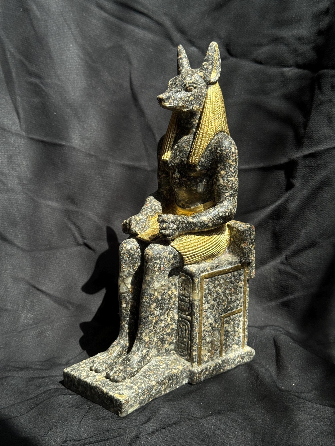 Egyptian Anubis Statue Unique Anubis Goddess of Afterlife and ...