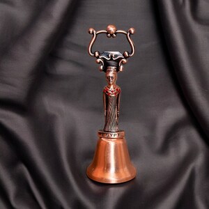 Set of 3 Pharaonic Egyptian Metal Call Bell Hand Bell Egyptian ...