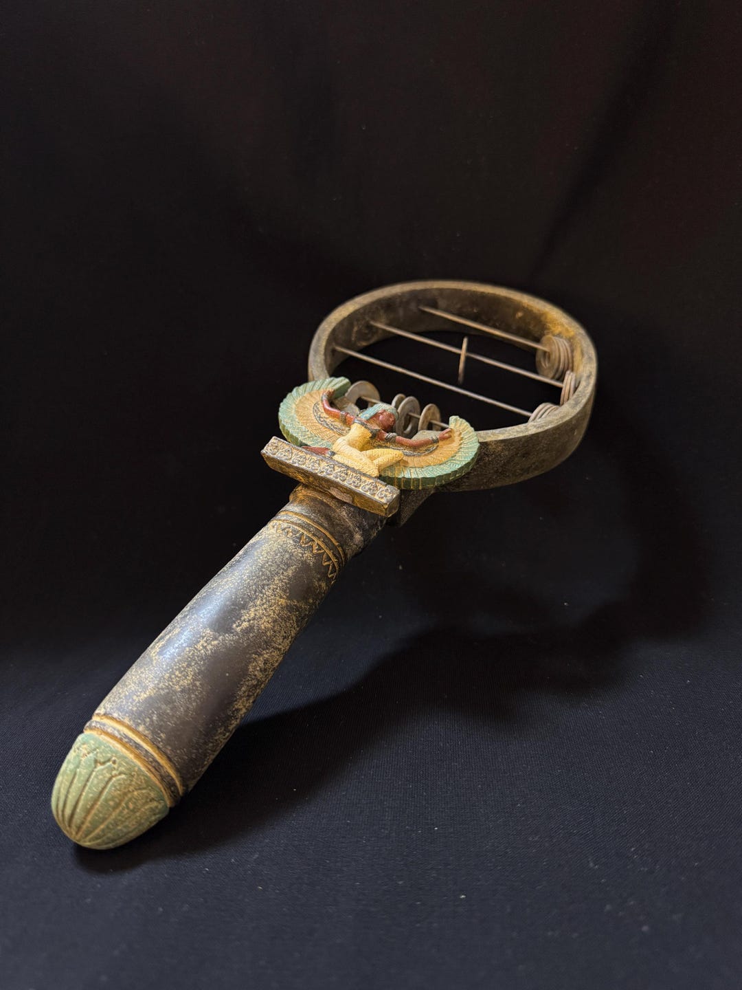 Unique Ancient Egyptian Sistrum of Goddess Isis Musical Instrument ...