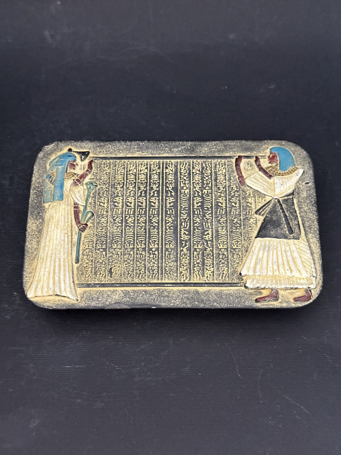 Authentic Treasure Box of Ancient Egyptian Pharaonic Style Treasure ...