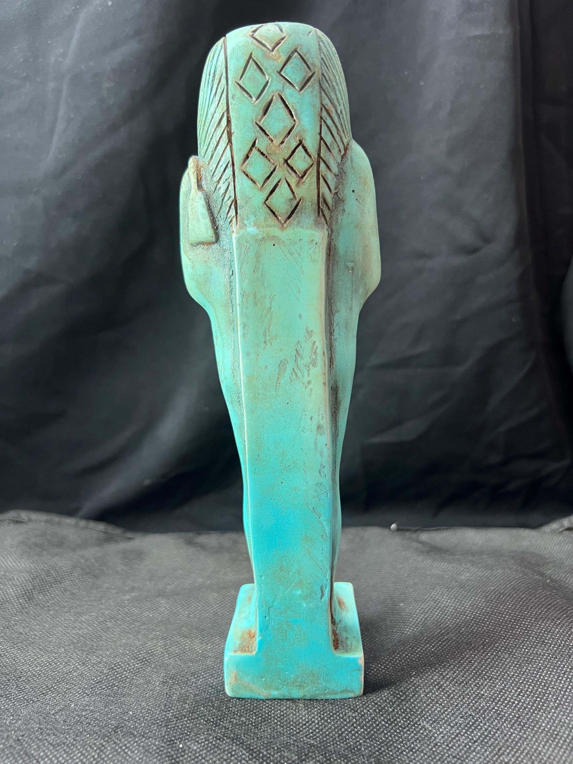 Ancient Egyptian Osiris Ushabti Statue Handcrafted Pharaoh Figurine ...