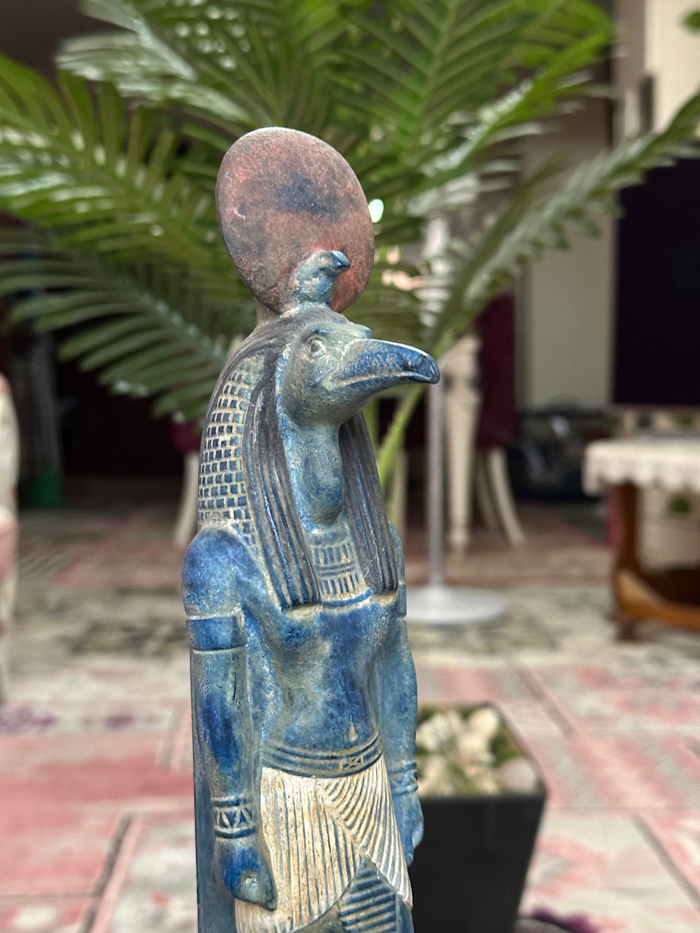 Egyptian Statue of God Thoth God of Wisdom and Moon Made in - Etsy