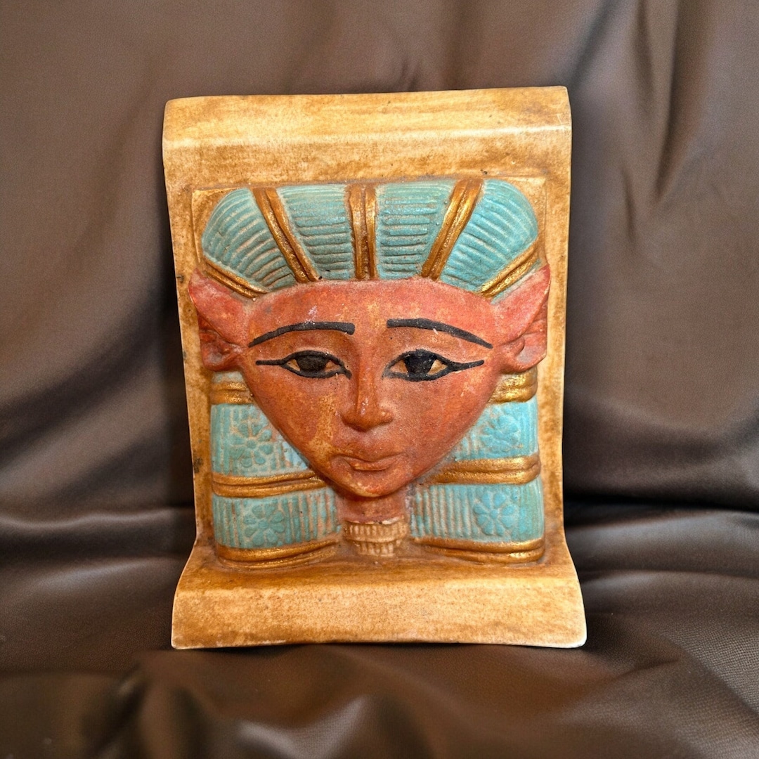 Unique Goddess Hathor Statue Face Hathor Mask Sculpture Hathor Head ...