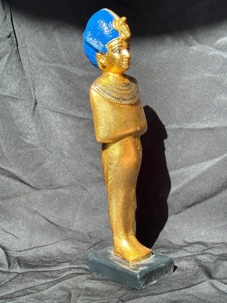 Tutankhamun Statue King Tut Unique Sculpture Tutankhamun Pharaoh ...