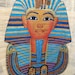 King Tut Tutankhamun on Original Papyrus Paper Hand Made in - Etsy