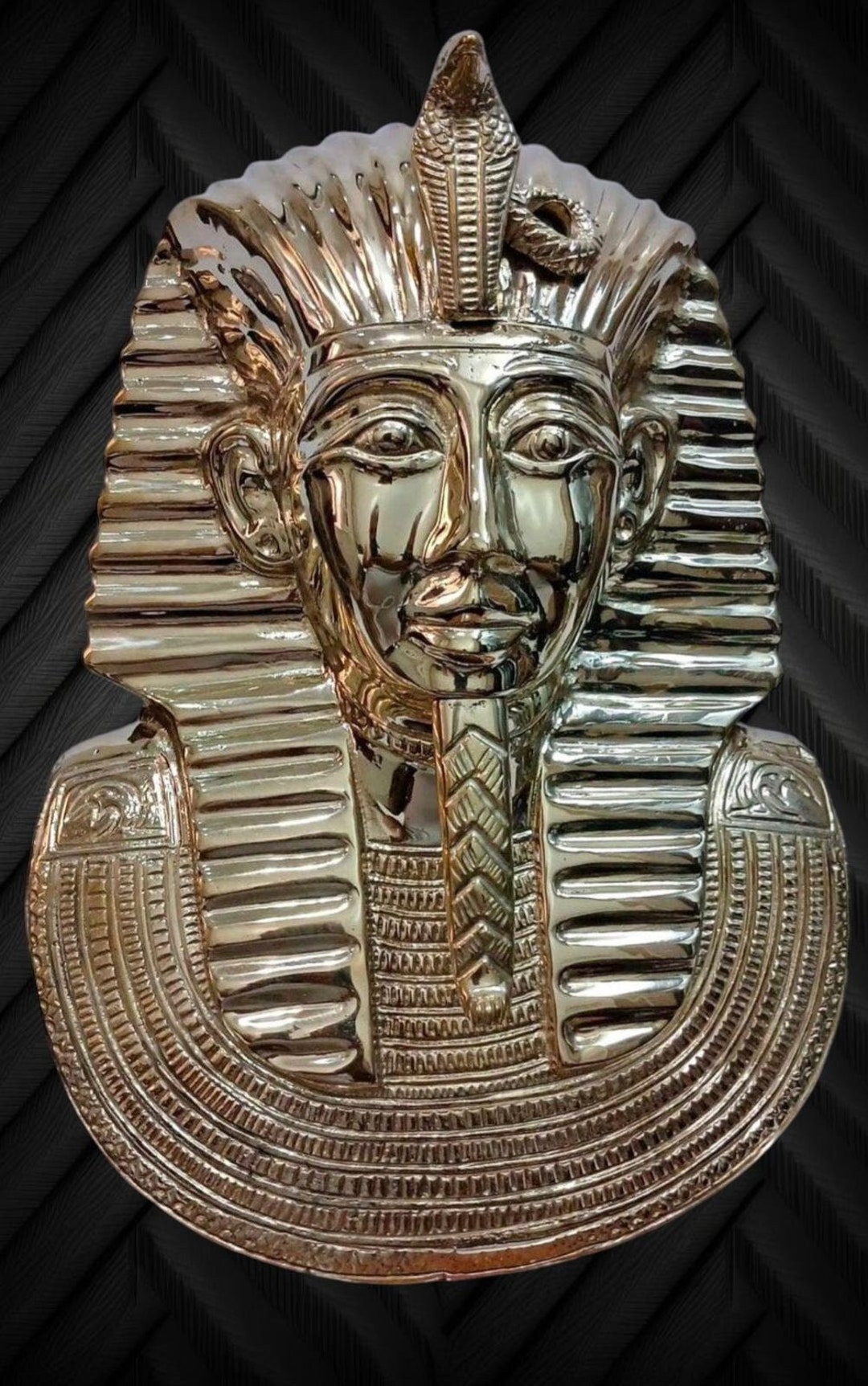 Tutankhamun Replica Egyptian Statue Pharaoh King Tut Face Majestic ...