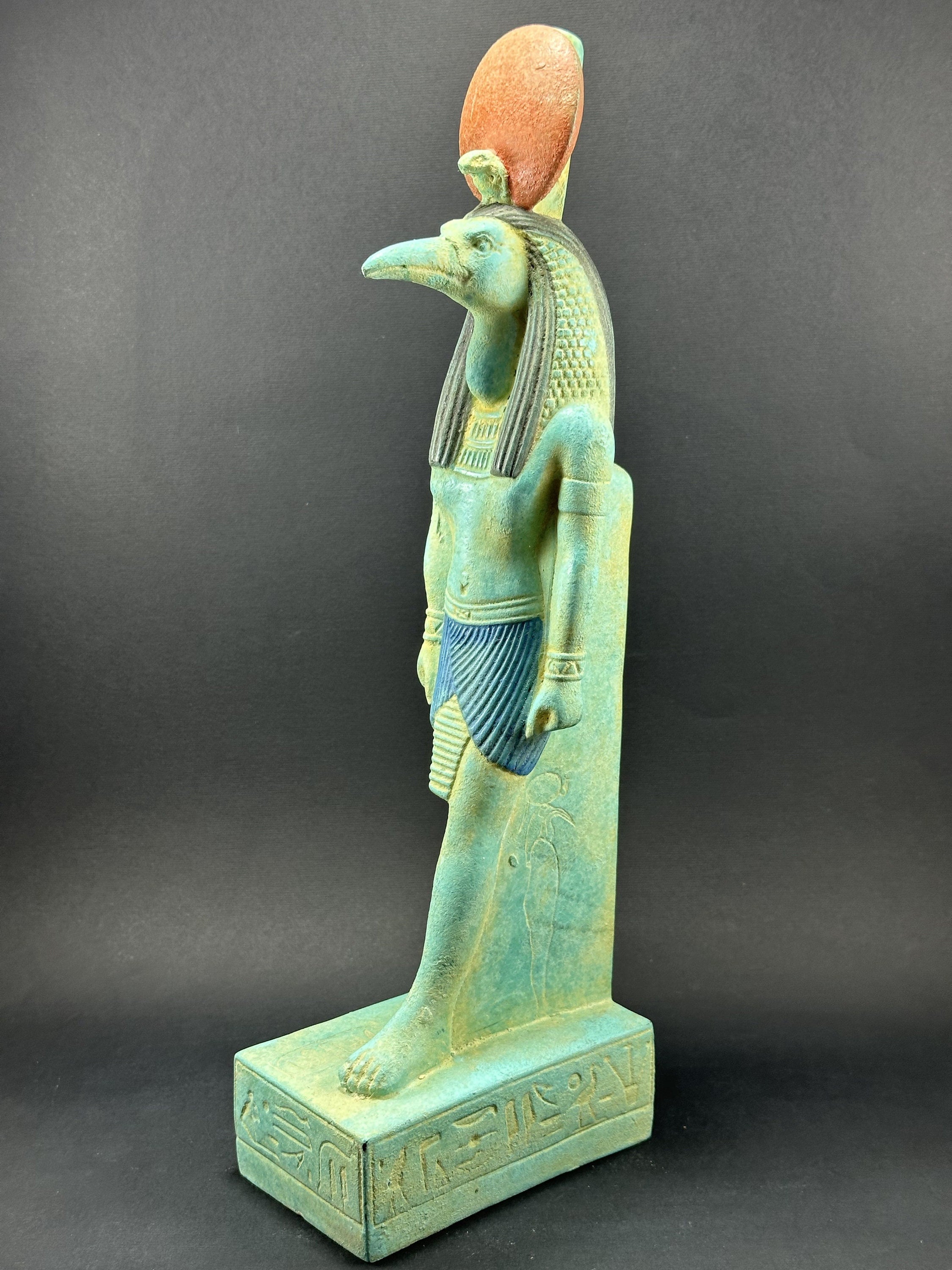 Egyptian God Thoth Statue Egyptian Statue Deity of Wisdom - Etsy