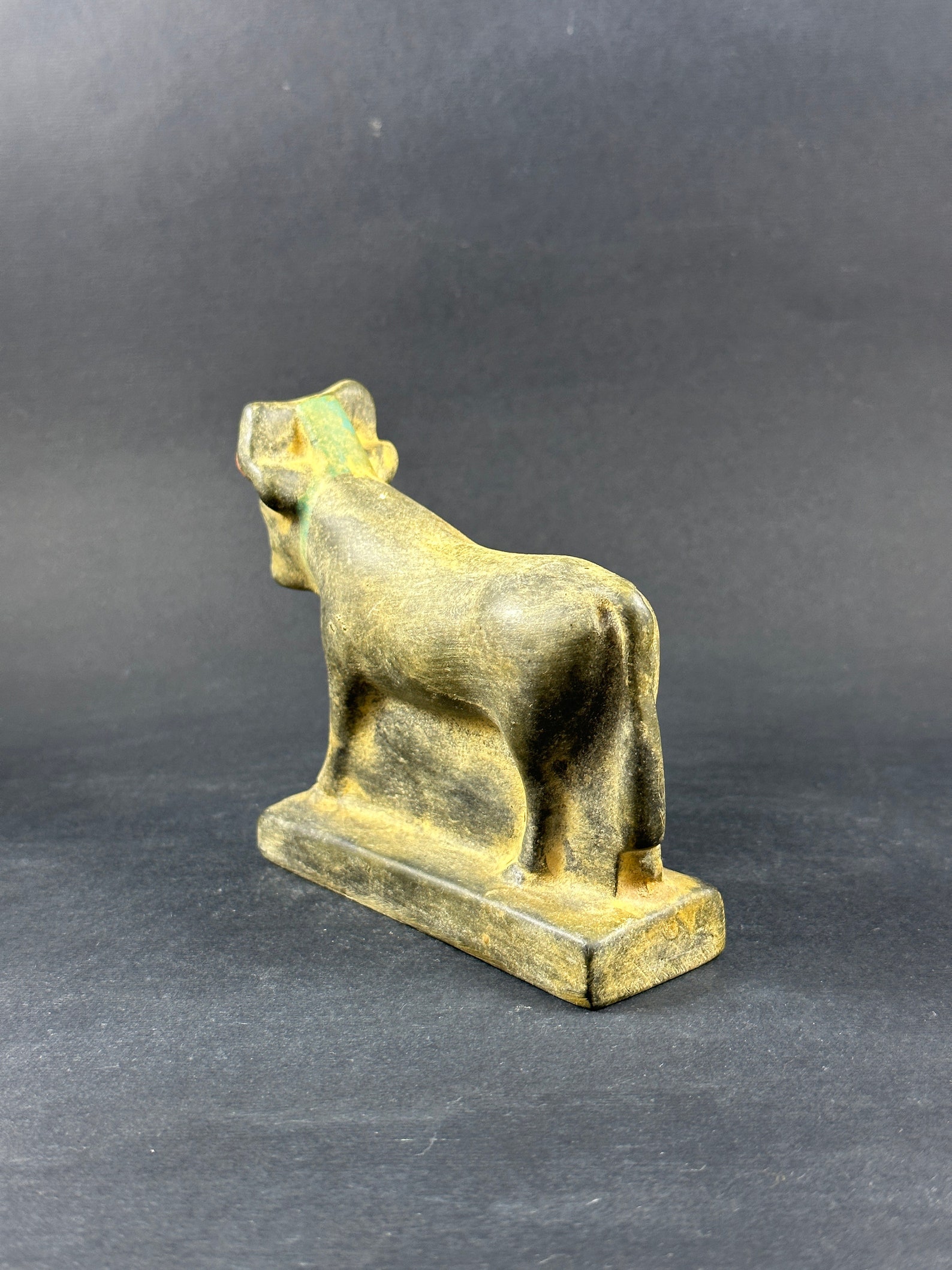 Egyptian Goddess Hathor, Hathor Face With Cow Shape. Hand Carved Hathor ...