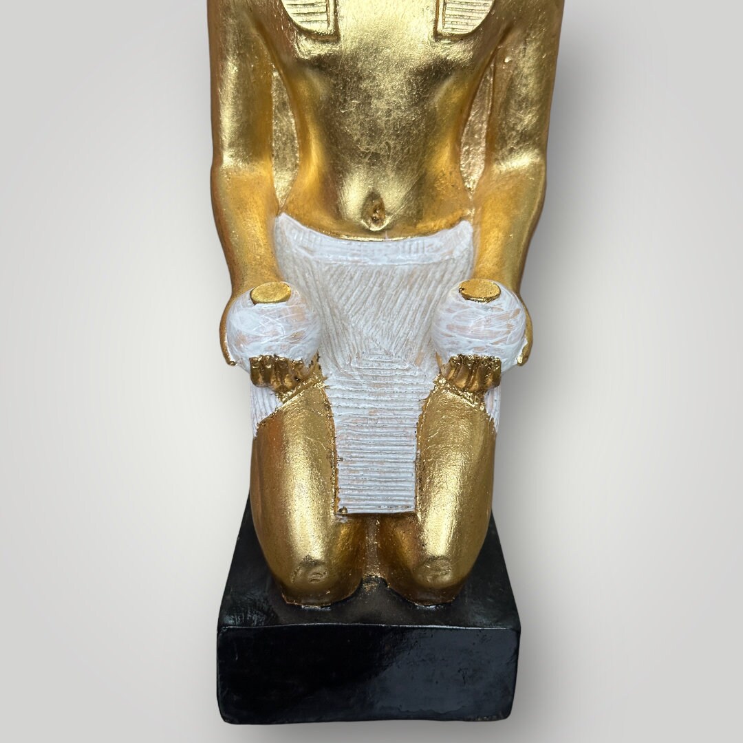 Egyptian God Hatshepsut Made in Egypt Gold and White Color - Etsy