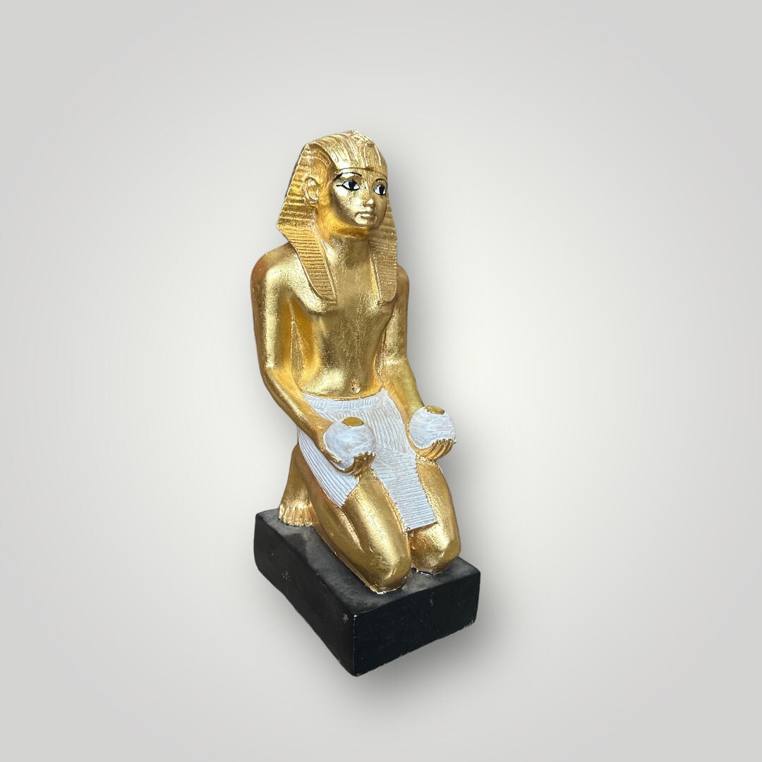 Egyptian God Hatshepsut Made in Egypt Gold and White Color - Etsy
