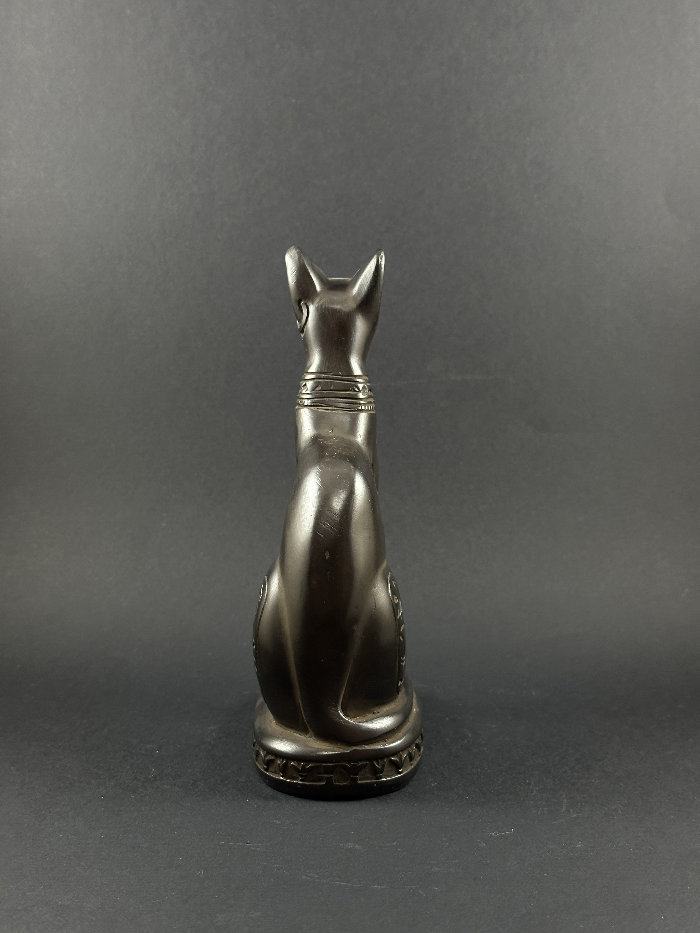 Unique State of Egyptian Bastet Goddess Black Color With Eye of Horus ...