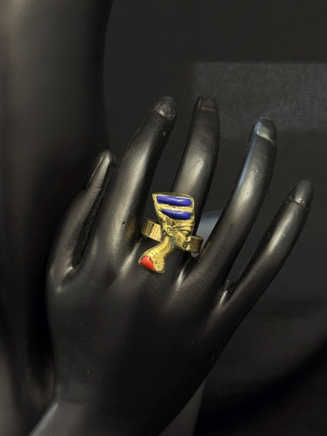 Unique Queen Nefertiti Egyptian Statement Ring Gift for Men and Women ...