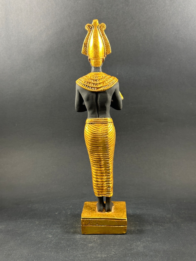 Golden Statue of Osiris Lord of the Dead and Deceased Gold Statue ...