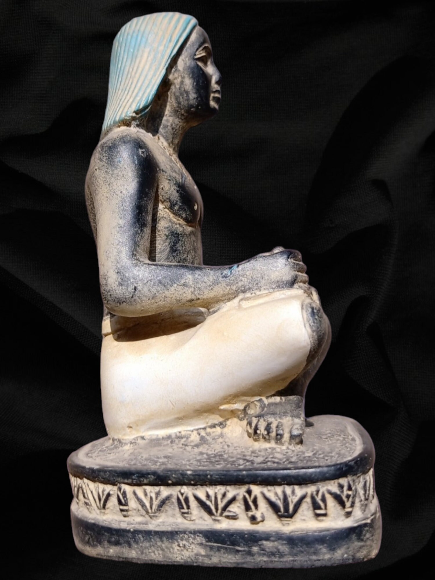 The Seated Scribe Ancient Egyptian Scribe Statue Timeless Wisdom the ...