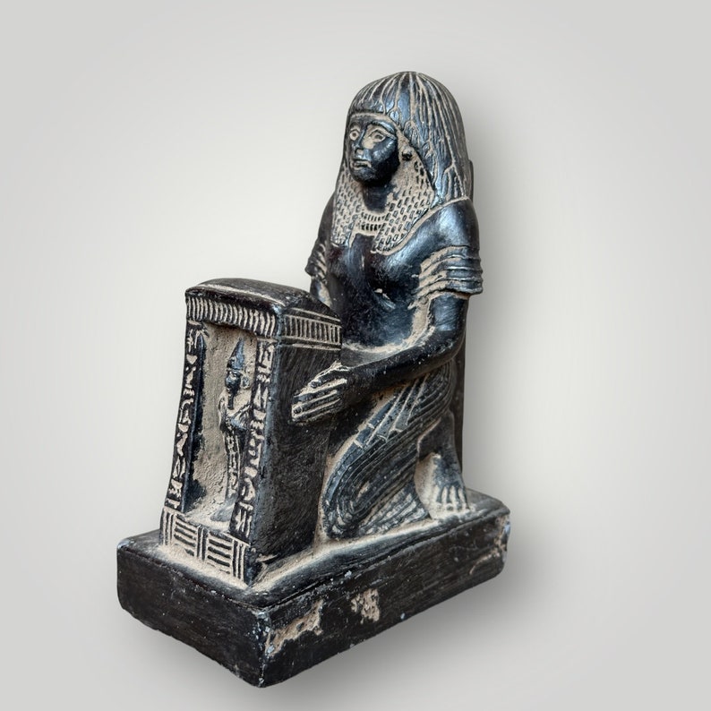 Tiye Seated Statue Egyptian Goddess Sculpture Goddess Museum Replica ...