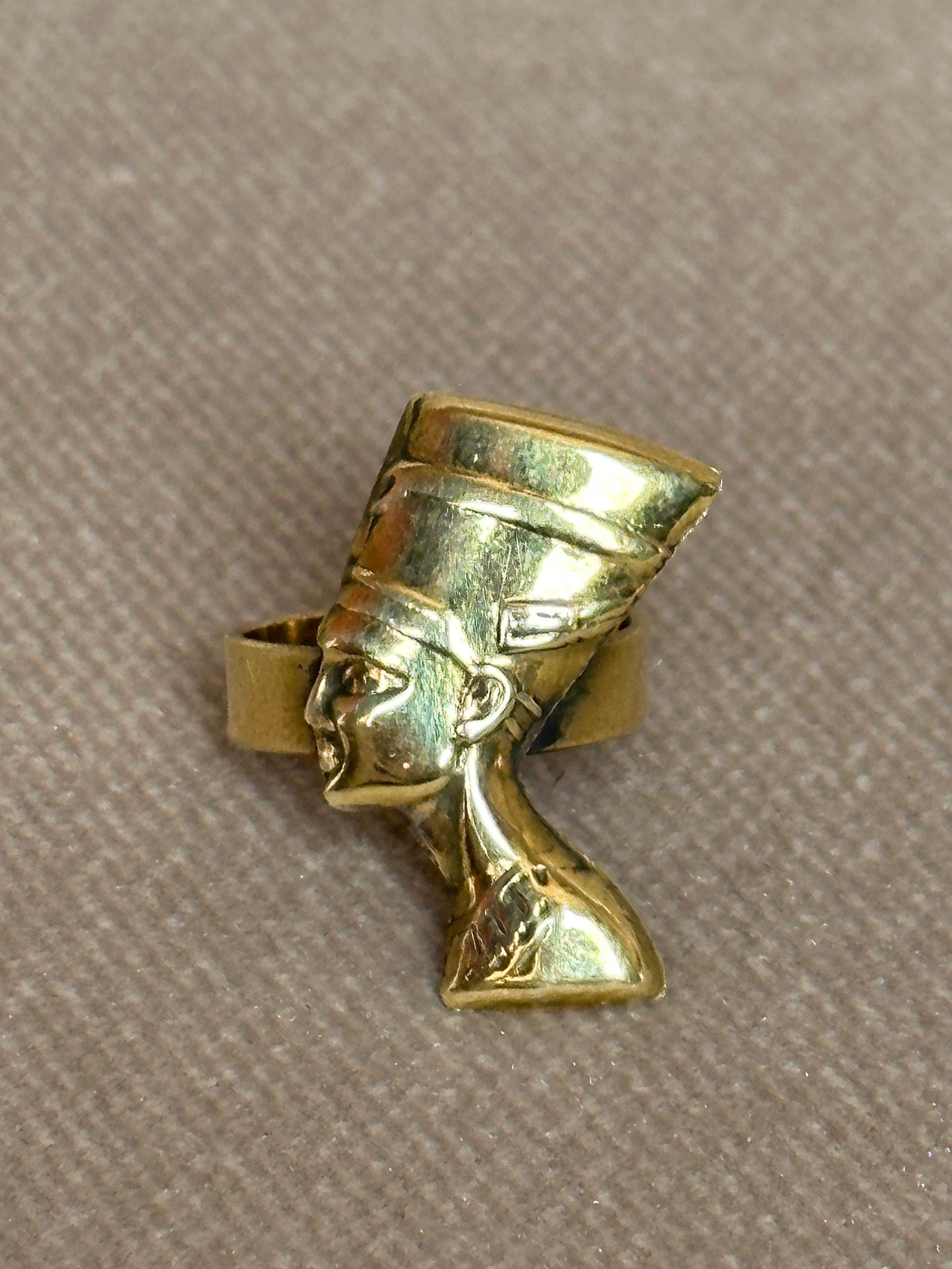 Queen Nefertiti Egyptian Statement Ring Gift for Men Women - Egyptian ...