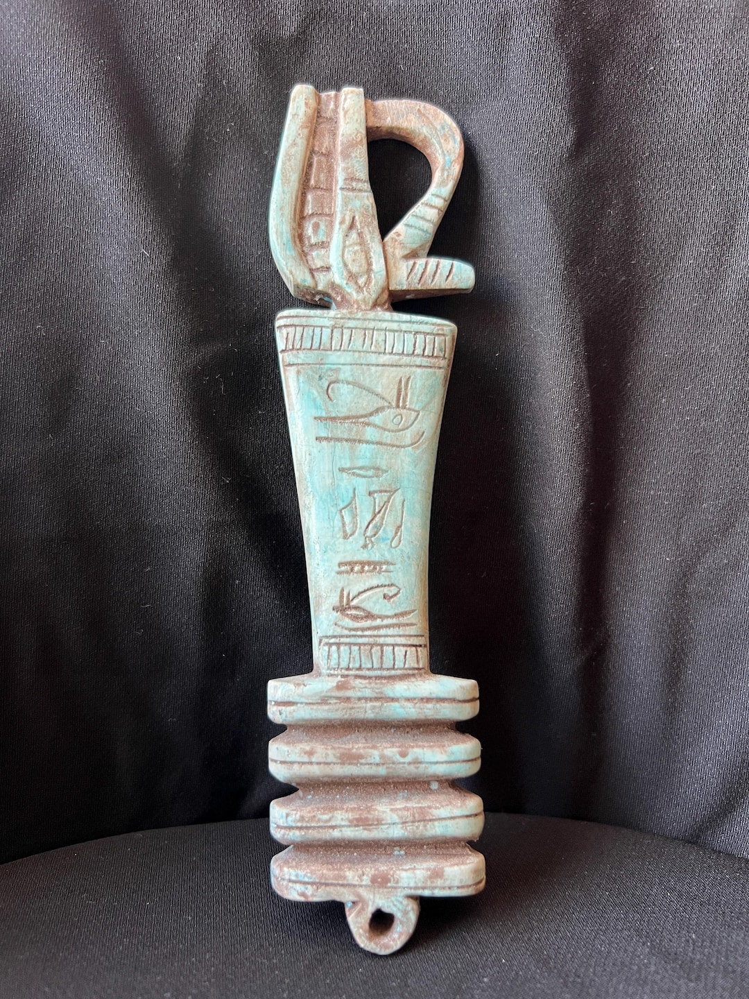Ancient Djed Pillar Amulet | Egyptian Symbol of Stability and Strength ...