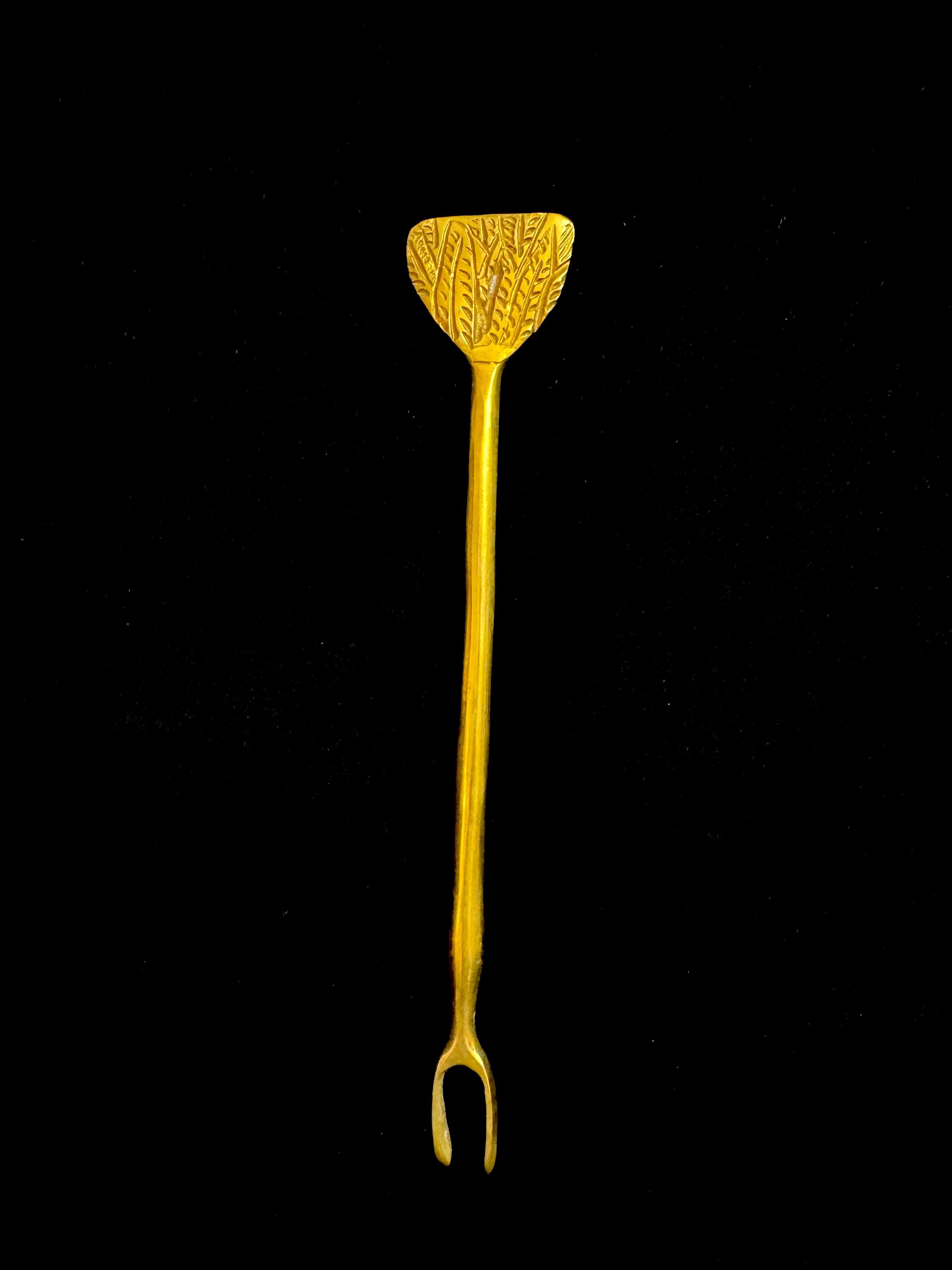 Ancient Egyptian Brass Scepter Replica Pharaonic Ritual Tool Ceremonial ...