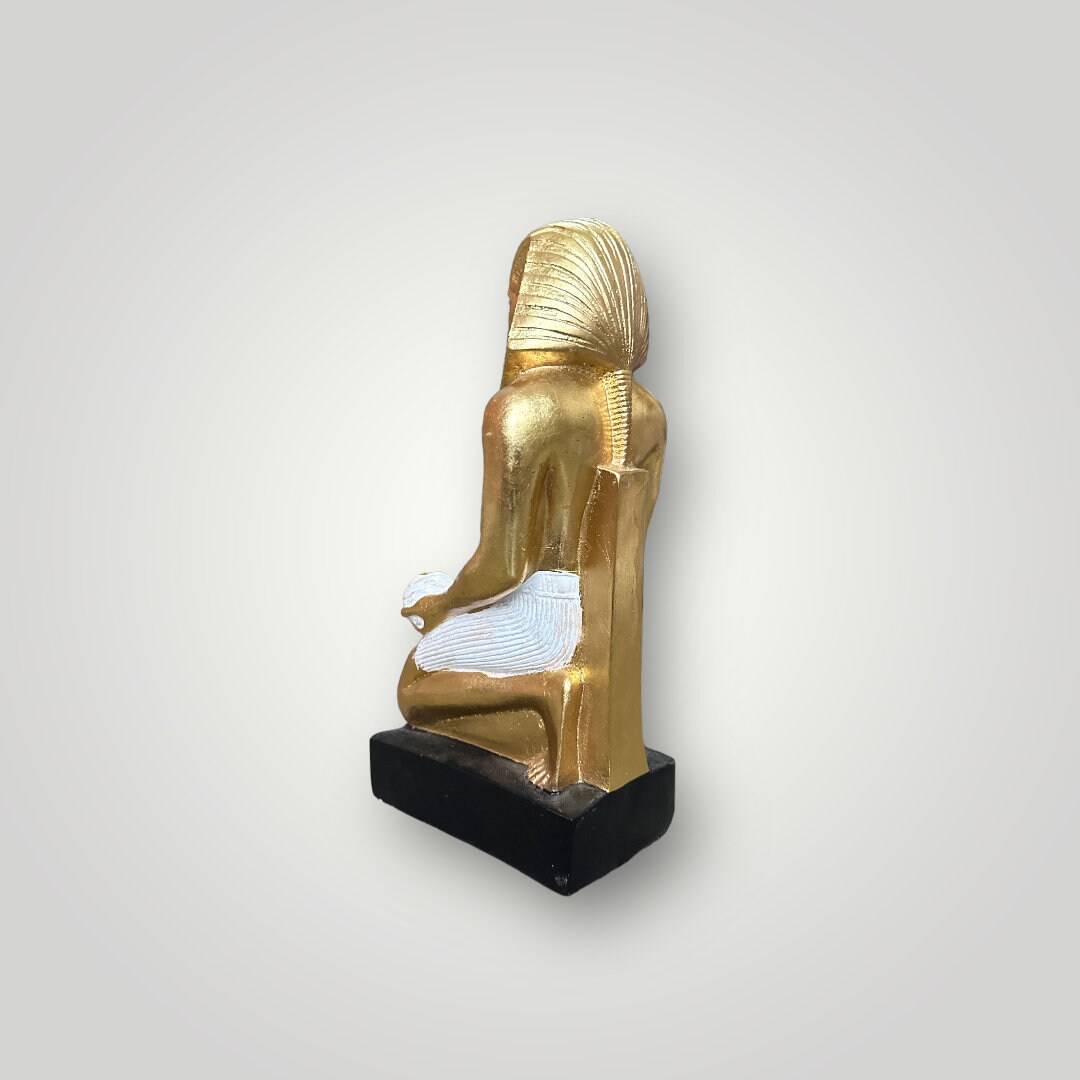 Egyptian God Hatshepsut Made in Egypt Gold and White Color - Etsy