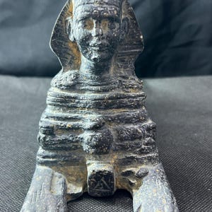 Egyptian Sphinx Statue – Ancient Style Handcrafted Guardian Figurine ...