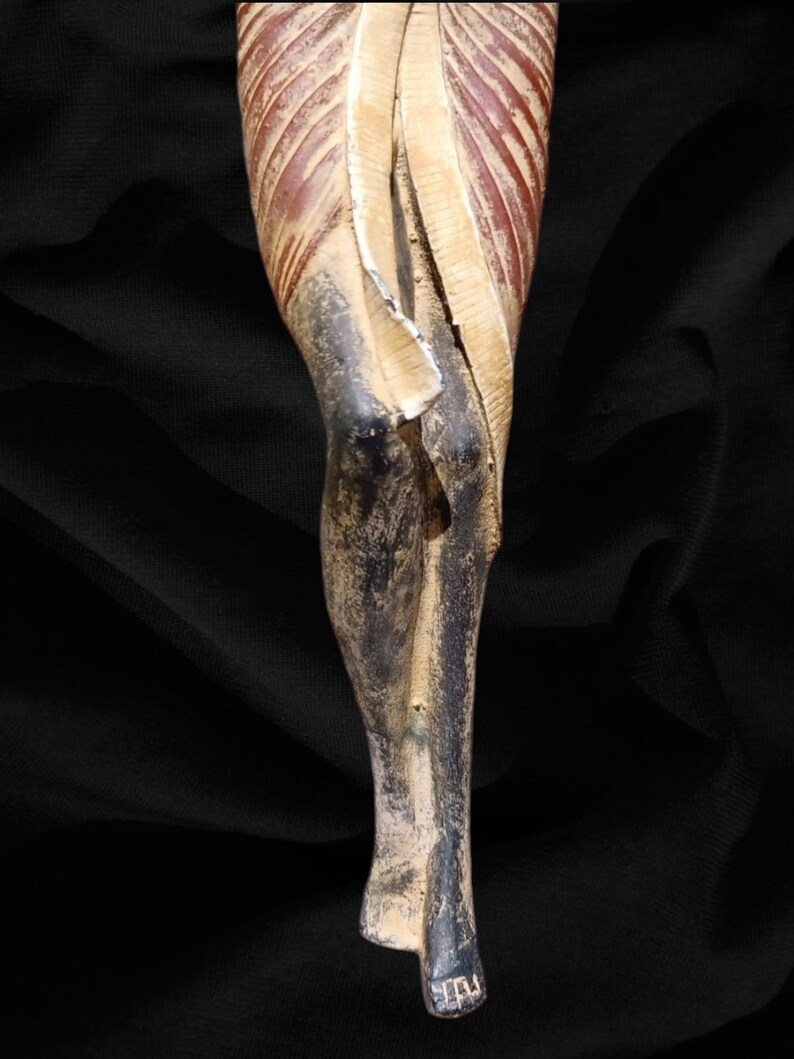 Rare Isis Goddess Statue With Open Wings Egyptian Isis Statue Isis ...