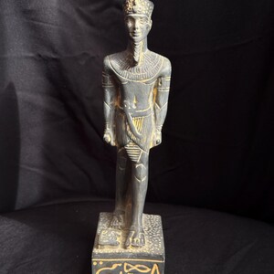 Aswan Seti L Statue Pharaonic Statuette of Seti I Handcrafted ...