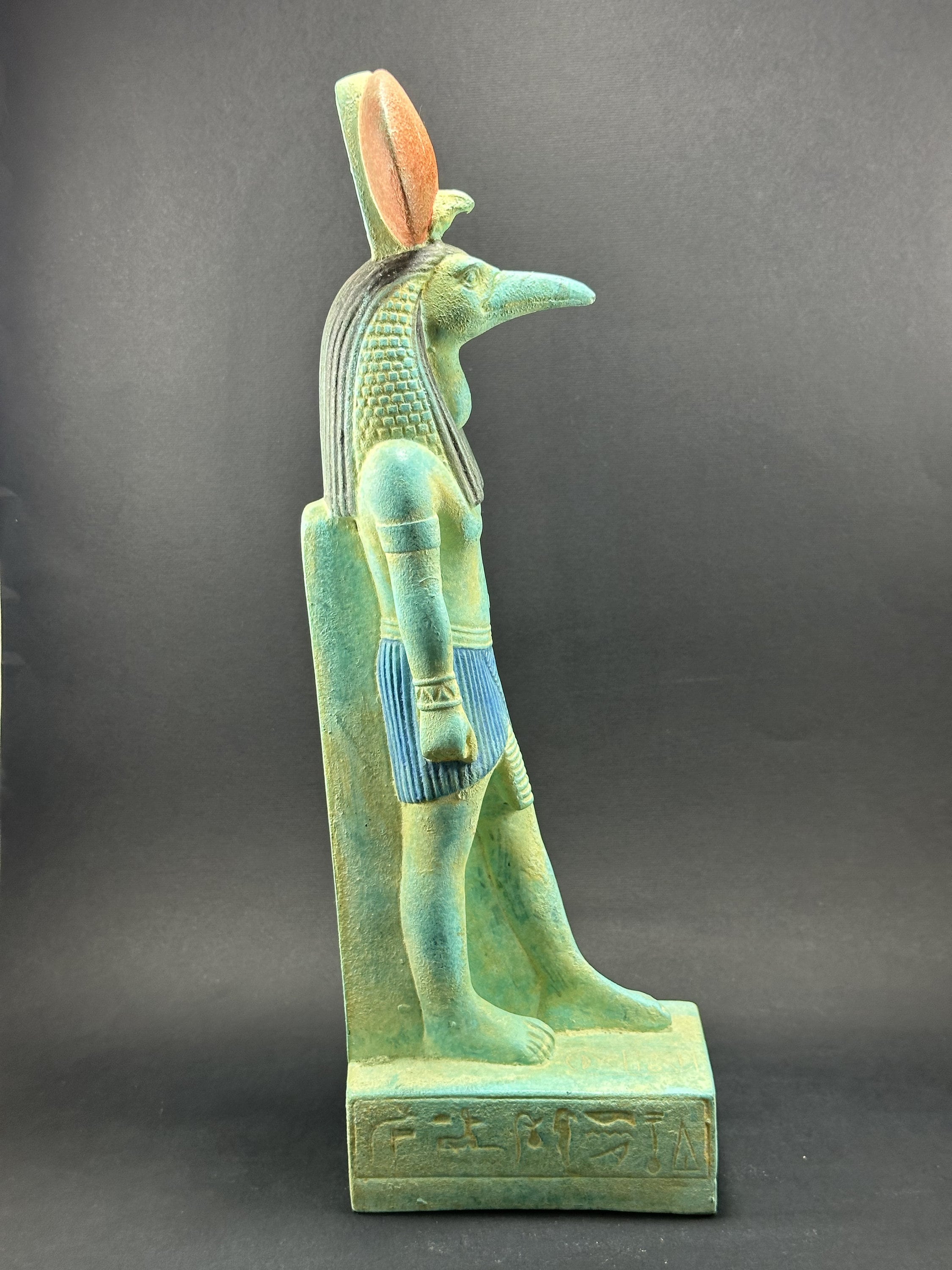 Egyptian God Thoth Statue Egyptian Statue Deity of Wisdom - Etsy
