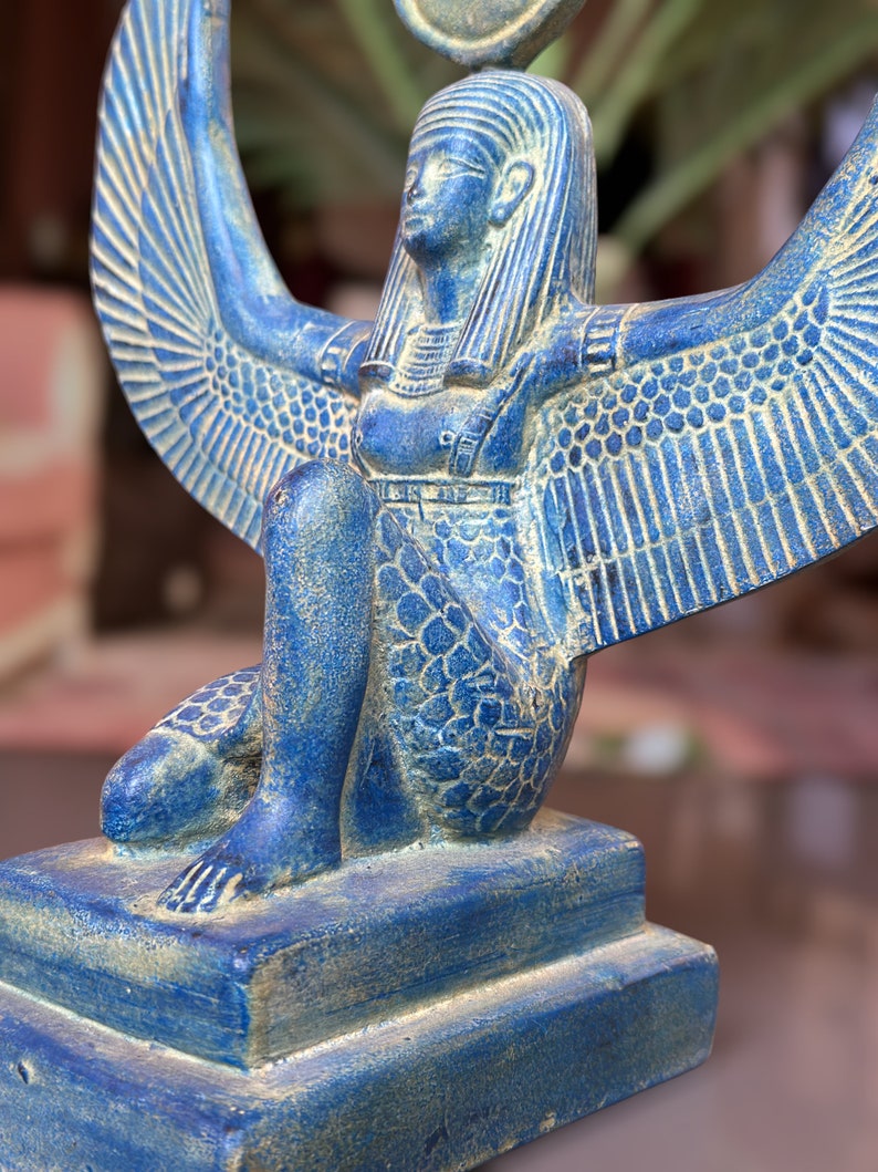 Unique Statue of Egyptian Goddess Maat With Open Wings Made in Egypt ...