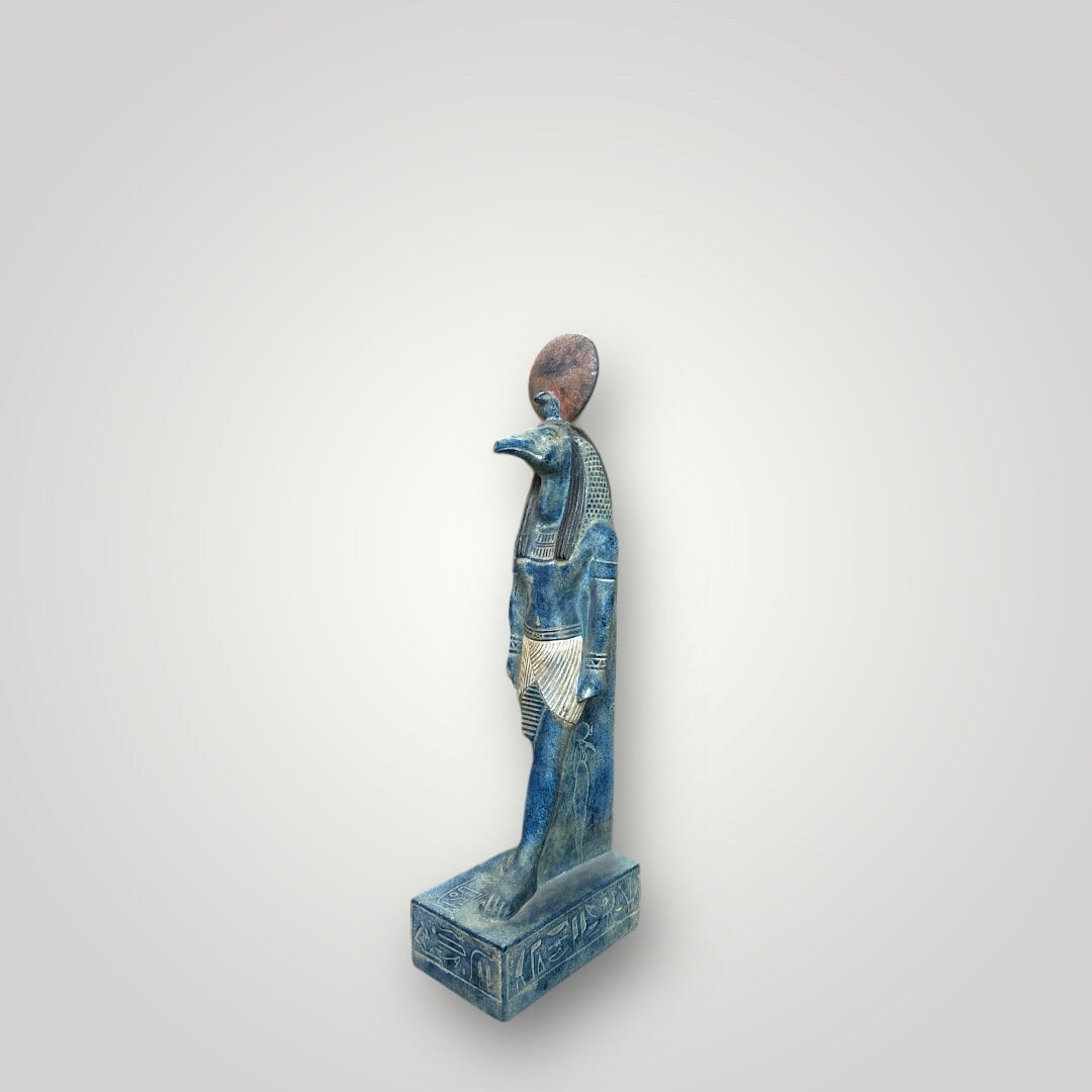 Egyptian Statue of God Thoth God of Wisdom and Moon Thoth Figurine ...