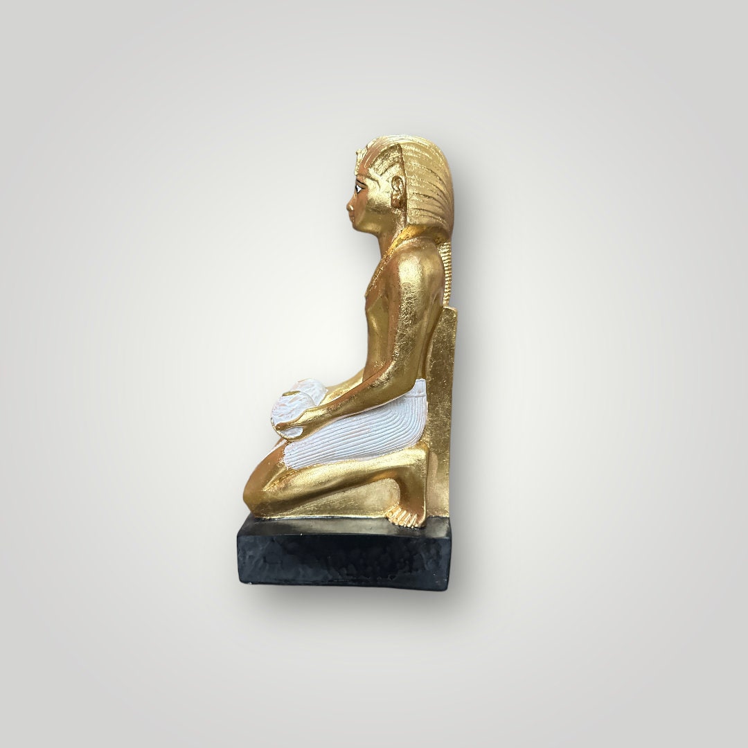 Egyptian God Hatshepsut Made in Egypt Gold and White Color - Etsy