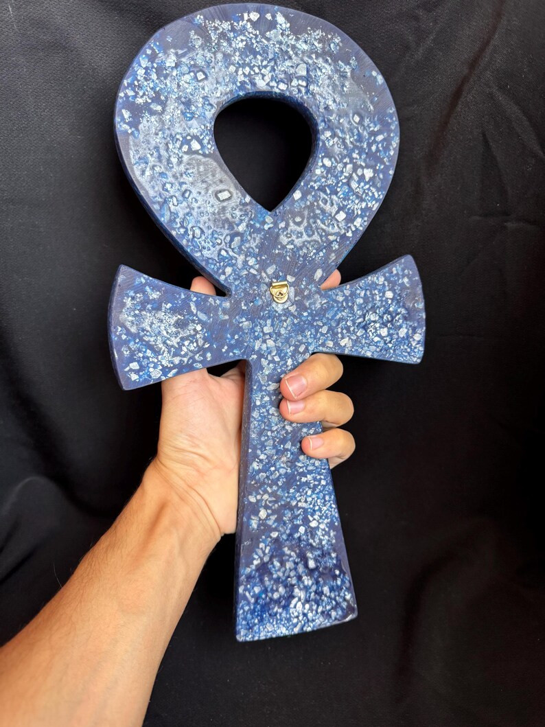 Key of Life Ankh With Pharaonic Symbols Home Decor Egyptian Altar ...