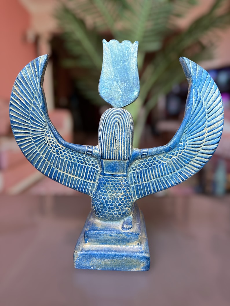 Unique Statue of Egyptian Goddess Maat With Open Wings Made in Egypt - Etsy