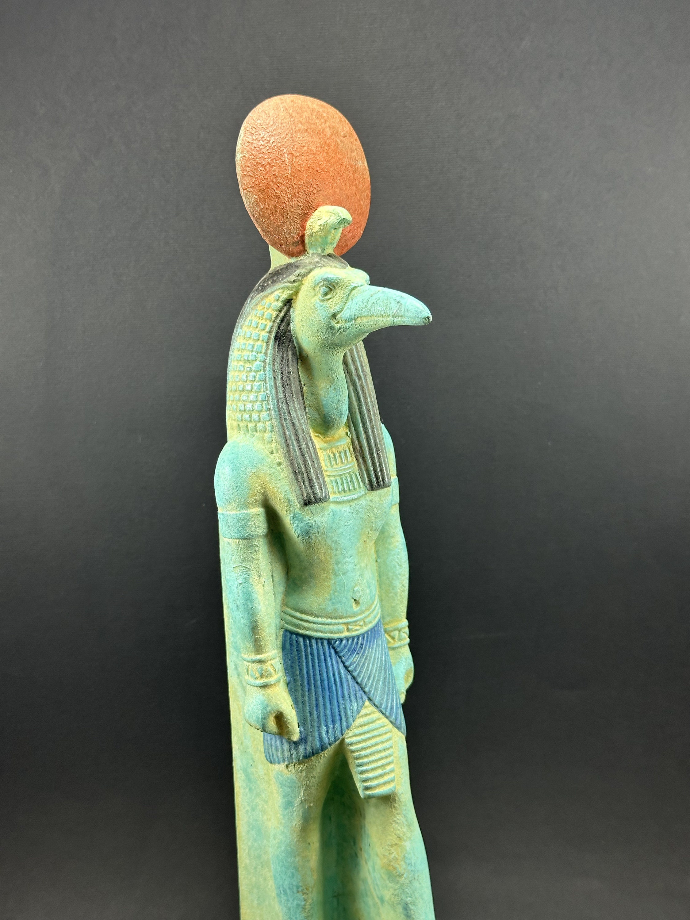Egyptian God Thoth Statue Egyptian Statue Deity of Wisdom - Etsy