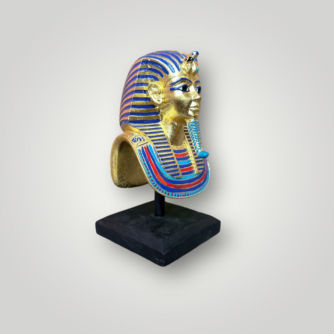 Egyptian Replica King Tutankhamun Mask the Powerful King Made in Egypt ...