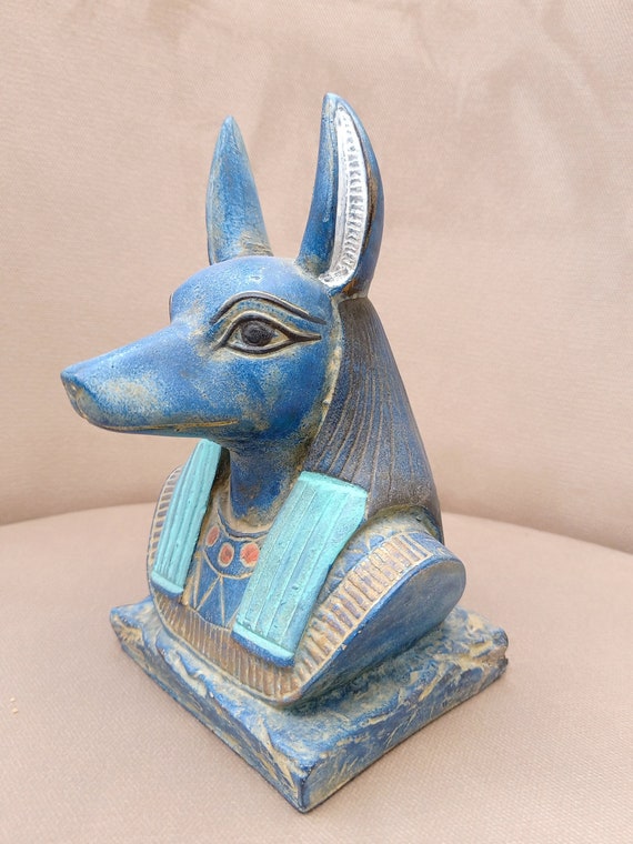 Statua Testa Di Anubi Figurina Anubi Lladro Europe