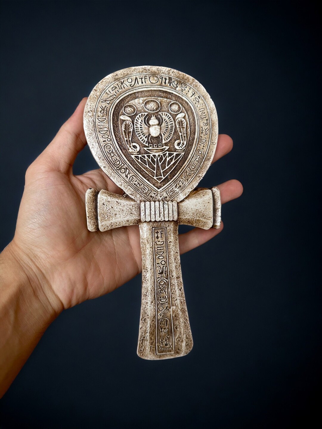 Rare Ankh Key of Life Cross Pharaonic Statue Key of Life Egyptian Altar ...