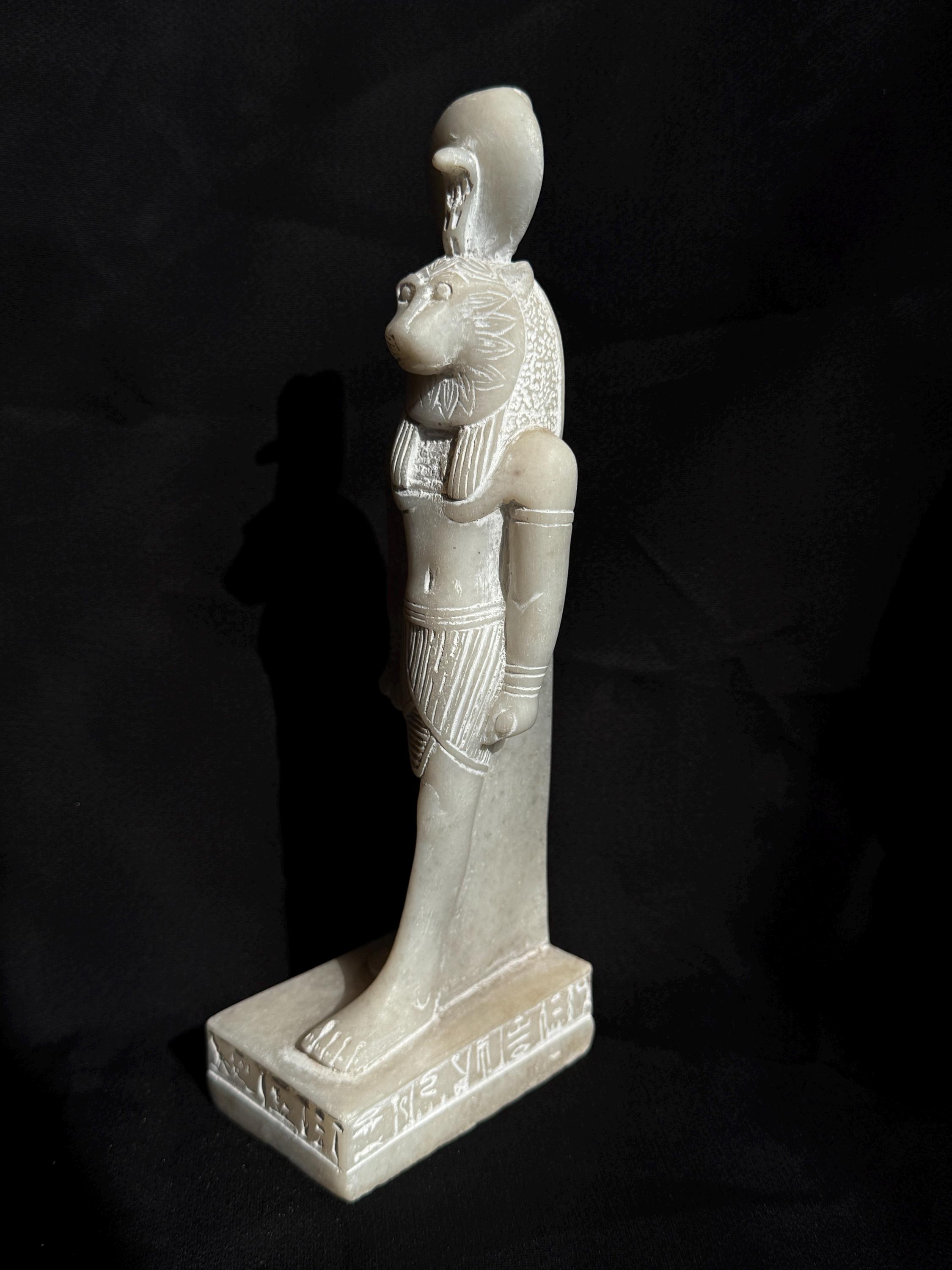 Fabulous Sekhmet Winged Stone Statue Amazing Gift Egyptian Artifact ...
