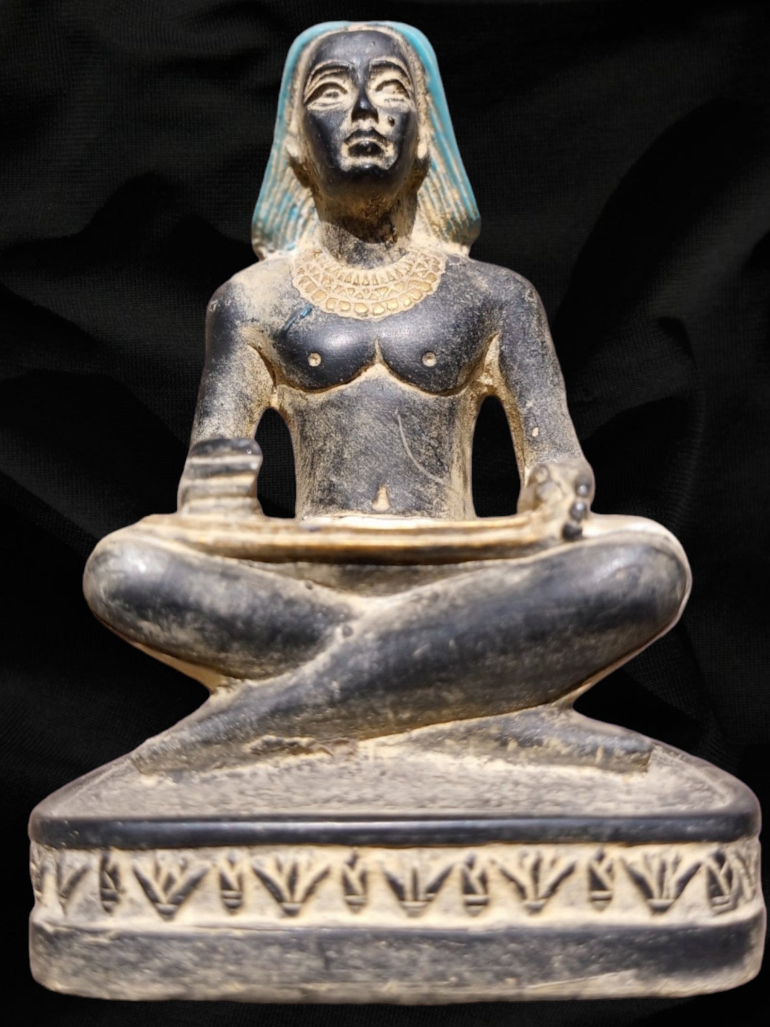 The Seated Scribe Ancient Egyptian Scribe Statue Timeless Wisdom the ...