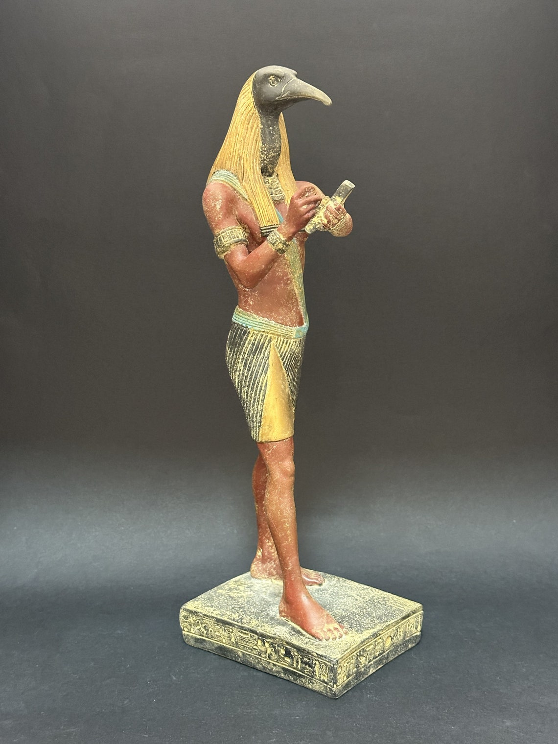 Egyptian God Thoth Statue Deity of Wisdom and Writing in Ancient Egypt ...