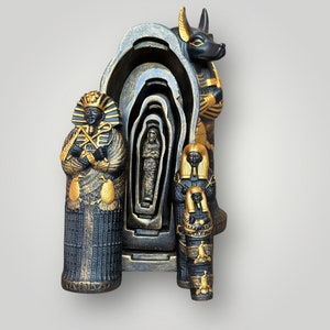 Replica Statue of Anubis With a Mummies Inside Anubis Coffin Museum ...