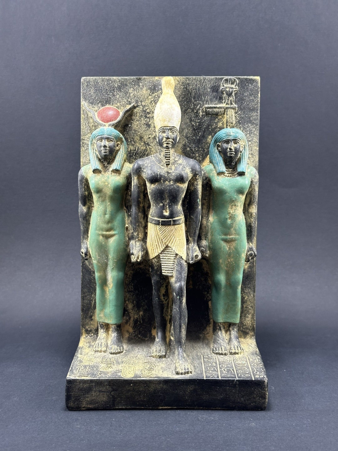The Holy Trinity of King Menkaure at the Egyptian Triad of Menkaure ...