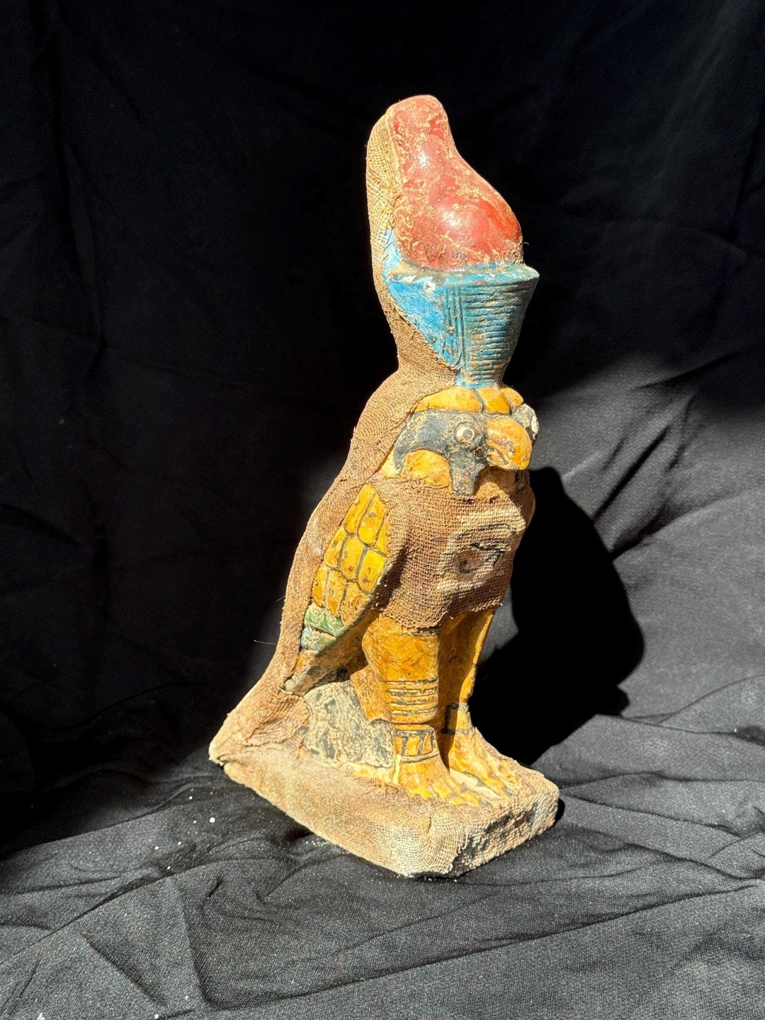 Egyptian God Horus Statue Falcon Bird God of Sky Unique Sculpture Horus ...