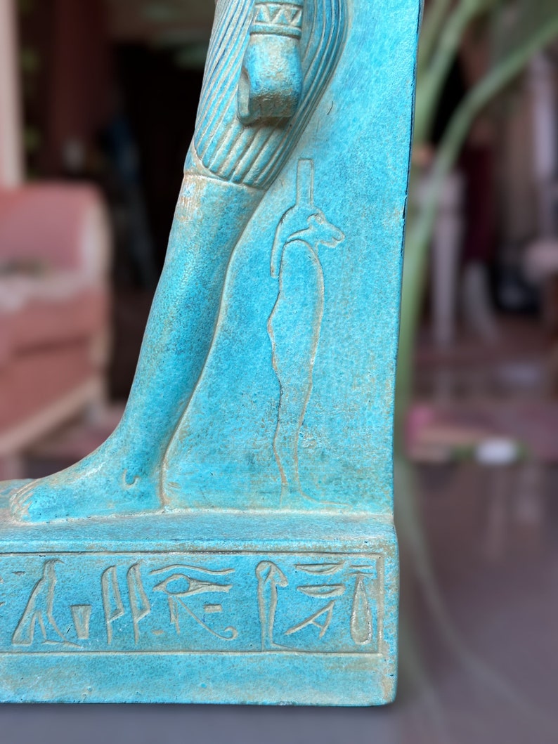 Montu Statue God of War and Lord of Medamud Bulls Head Amazing Stone ...