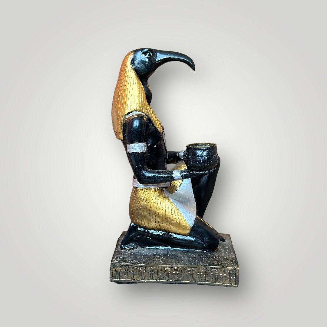Thoth Unique Egyptian Statue of God Thoth God of Knowledge and Wisdom ...