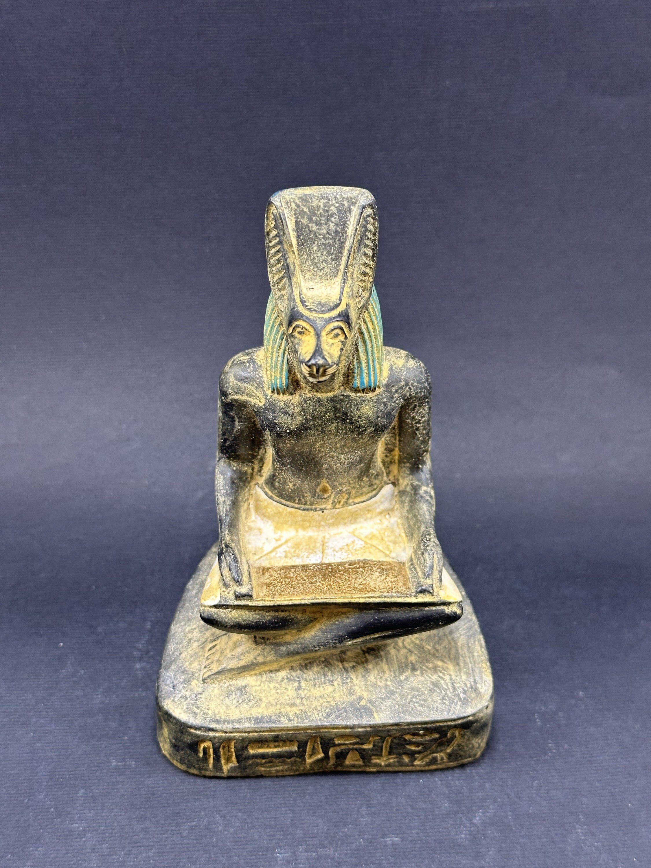 Egyptian Seated Statue Anubis the Statue of the Ancient - Etsy